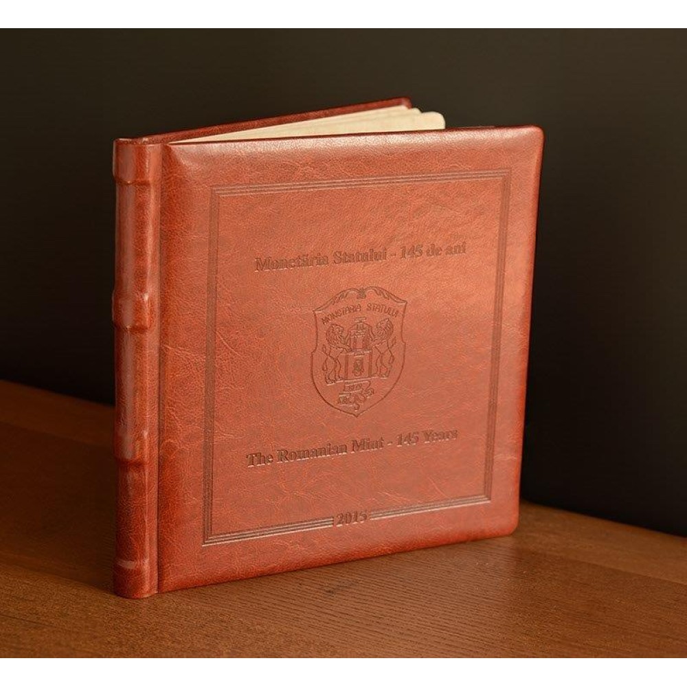Album Filatelic 145 de ani de la înființarea Monetăriei Statului